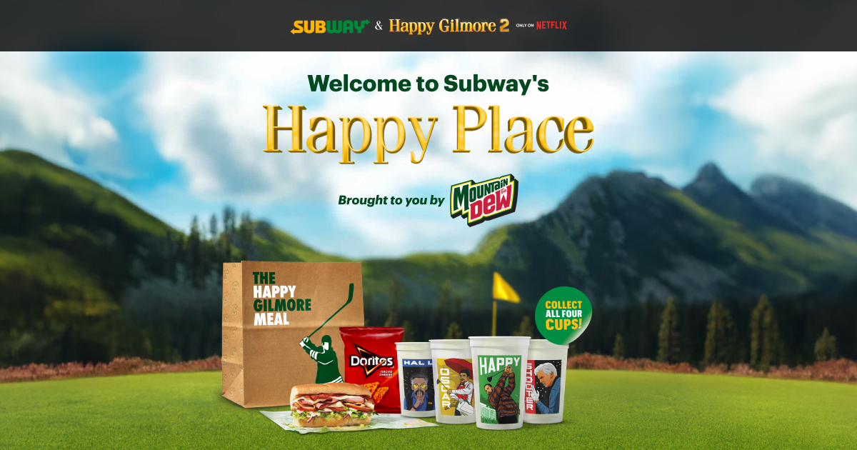 Welcome to Subway's Happy Place